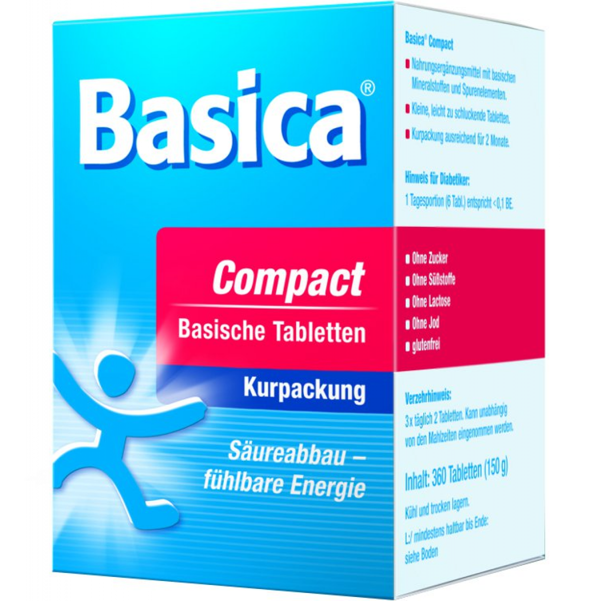 Basica Compact Basische Tabletten 360 St. - Mineralstoffe - Gesundheits ...