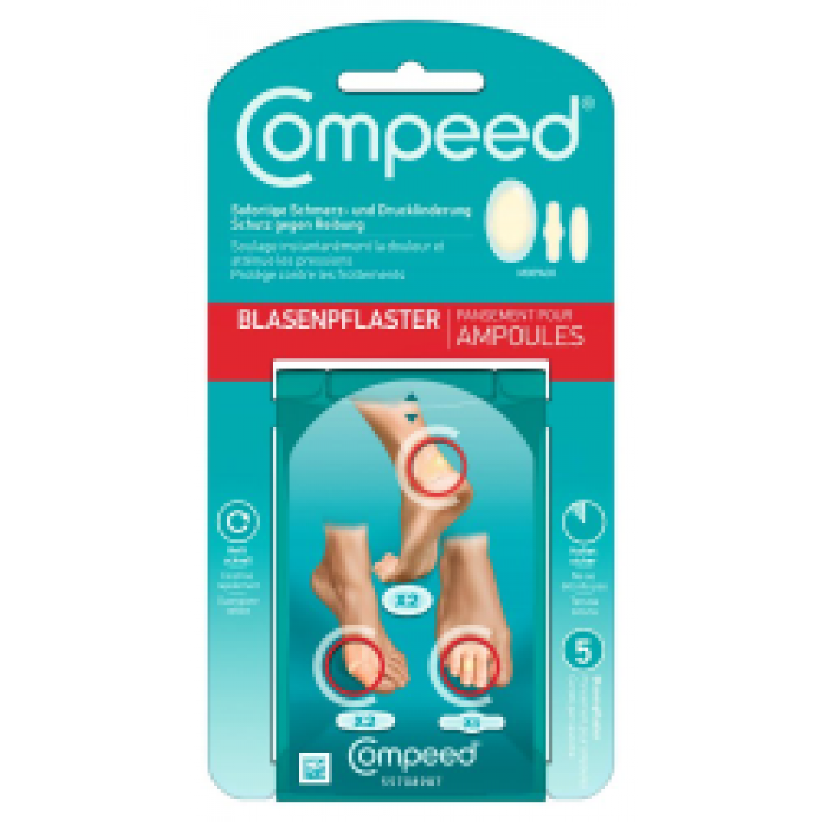 Compeed Blasen Mix 5St - Blasen im Schuh - was hilft? - Reise-Apotheke - Gesundheits-Themen ...