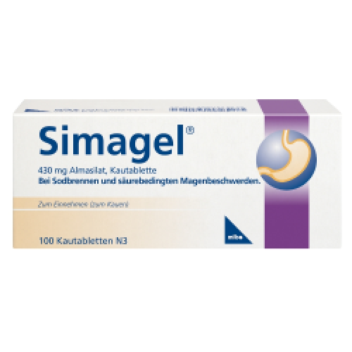 Simagel® 430 mg Kautabletten 100St - Sonnen-Apotheke